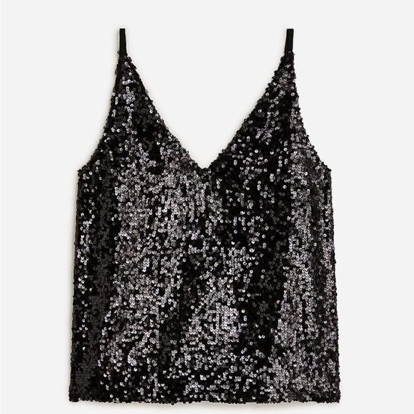 J Crew Sequin Top